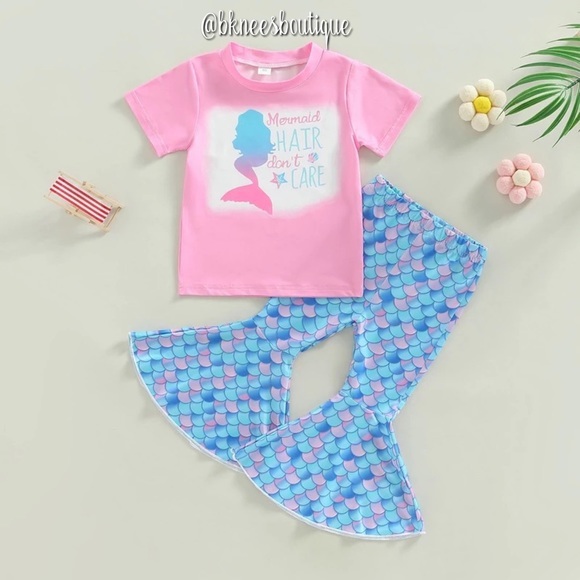 Matching Sets | Toddler Girl Boutique Summer Mermaid Daze Matching ...